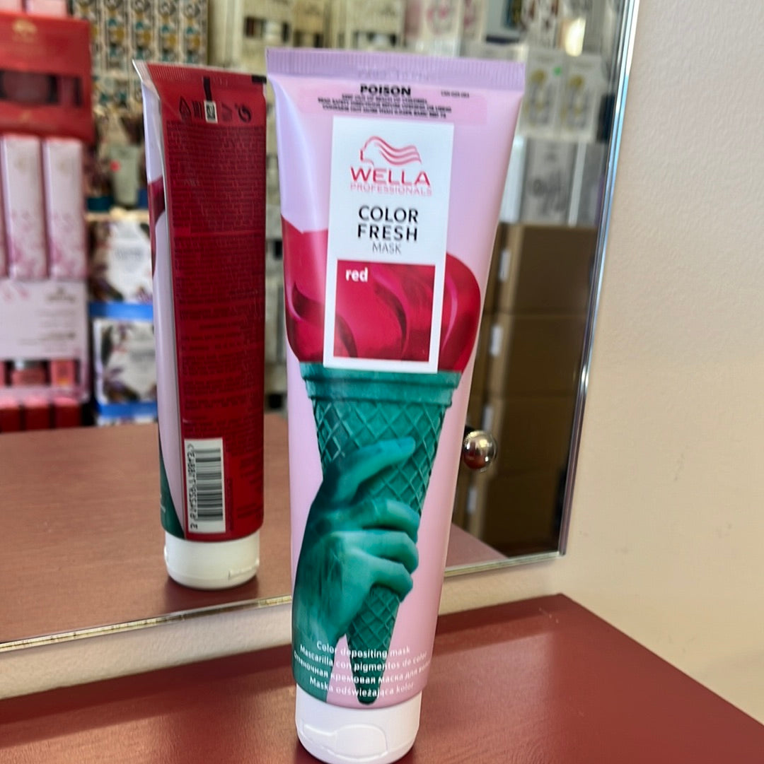 Wella Color Fresh Mask Red 150ml – Snipz Hair & Tanning