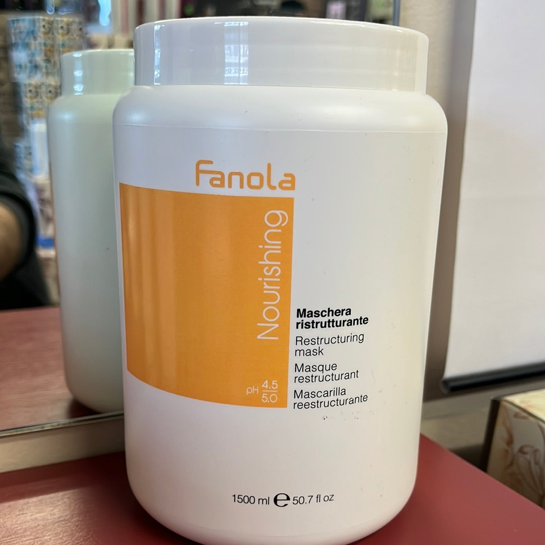 Fanola Nourishing Mask HUGE Professional size 1500ml – Snipz Hair & Tanning